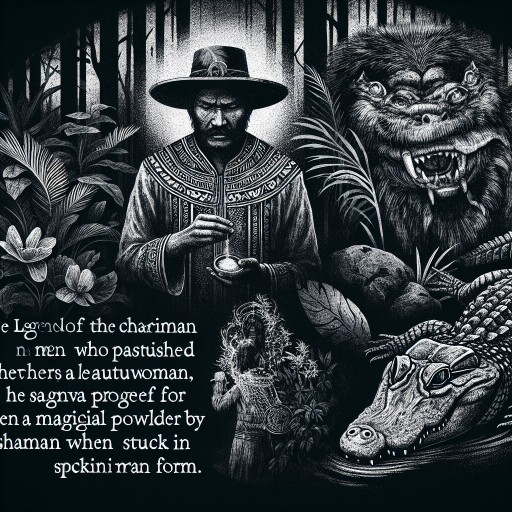 La leyenda de el hombre caimán